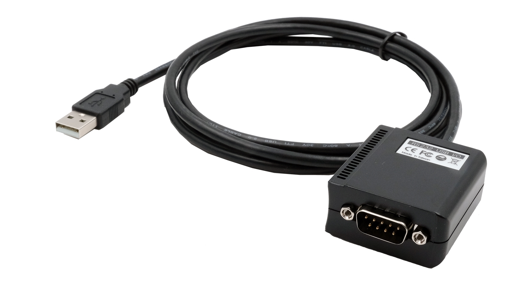 USB zu 1S Seriell RS-232 Port mit 1.8 Meter Kabel (FTDI Chipsatz) | EX-1301-2